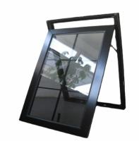 China Stainless Steel Screen Netting End Canadian Standard Aluminum Waterproof Awning Windows for sale