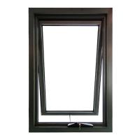China Customizable Production Folding Screen Thermal Break Aluminium Awning Windows for Apartment for sale