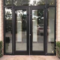 China Aluminum Casement Doors With 1.4mm Aluminum Wall For Boutique Hotel for sale