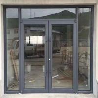 China Aluminum Casement Doors With 1.4mm Aluminum Wall For Boutique Hotel for sale