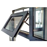 China Water Tightness Level 6 Commercial Popular Safety Opening Aluminium Bathroom Awning Window for sale
