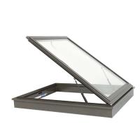 China Tempered Glass Electric Window Aluminium Skylight Window with Heat Insulation Strip for sale