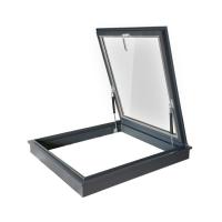 China Tempered Glass Electric Window Aluminium Skylight Window with Heat Insulation Strip for sale