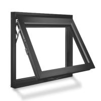 China Upgrade Your Bathroom with Aluminum Awning Windows and Stainless Steel Screen Netting for sale