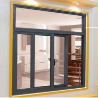 China Level 8 Air Tightness Folding Screen Aluminium System Double Glazed Glass Sliding Windows for sale