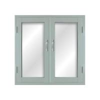 China Double Insulated Tempered Glass Aluminium Casement Window for Horizontal Opening Pattern for sale