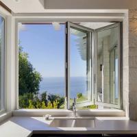 China 70mm Width Aluminum Alloy Frame BI Fold Windows with Modern Design and Sliding Window for sale