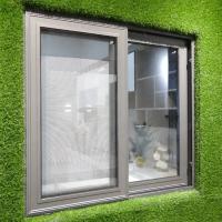 China Soundproof Hurricane Impact Thermal Break Double Glazed Aluminium Alloy Sliding Window for sale