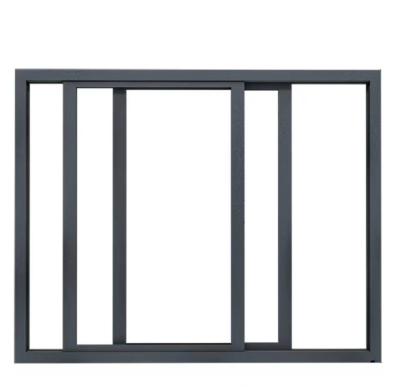 China Energy Saving Thermal Break Sliding Balcony Windows With Tilt And Turn Opening Mode for sale