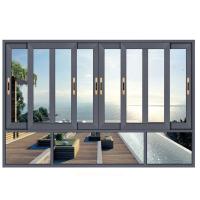 China Energy Saving Thermal Break Sliding Balcony Windows With Tilt And Turn Opening Mode for sale