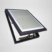 China 5 27A 55 9A 5 12A 5 Glass Aluminum Fixed Skylight For Level 9 Wind Pressure Resistance for sale