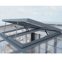 China 5 27A 55 9A 5 12A 5 Glass Aluminum Fixed Skylight For Level 9 Wind Pressure Resistance for sale