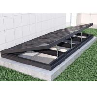China 5 27A 55 9A 5 12A 5 Glass Aluminum Fixed Skylight For Level 9 Wind Pressure Resistance for sale