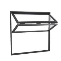 China Customizable Horizontal Opening Aluminium Kitchen Glass Windows For High End Kitchens for sale