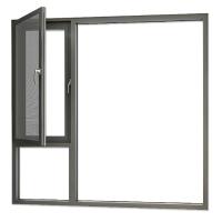 China Thermal Break Double Glazed Aluminum Profile Aluminium Alloy Casement Window Swing Style for sale