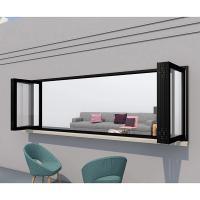 China Outward Aluminum Bi Fold Windows With Heat Insulation Coefficient K Value ≤2.1 for sale