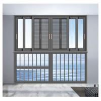 China Good Customized Thermal Break Aluminum Horizontal Sliding Windows With Aluminum Frame for sale