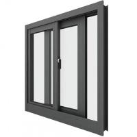 China Aluminum Alloy Frame Material Customized Soundproof Tempering Glass Sliding Windows for sale