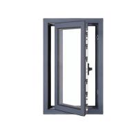 China Wind Pressure Resistance Level 9 SKATE's Thermal-Break Awning Windows in Aluminum Alloy for sale