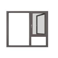 China Wind Pressure Resistance Level 9 SKATE's Thermal-Break Awning Windows in Aluminum Alloy for sale
