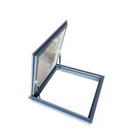 China Wind Pressure Resistance Level 9 SKATE's Thermal-Break Awning Windows in Aluminum Alloy for sale