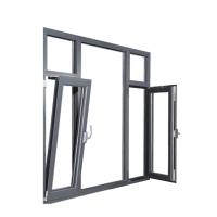 China Wind Pressure Resistance Level 9 SKATE's Thermal-Break Awning Windows in Aluminum Alloy for sale