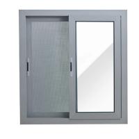 China 2.2mm Wall Thickness Aluminum Sliding Windows High Durability And Aluminum Frame for sale