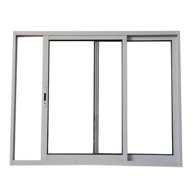 China Latest Design Aluminum Sliding Windows with 1.1W/ (㎡·K）Thermal Insulation Performance for House and Office for sale