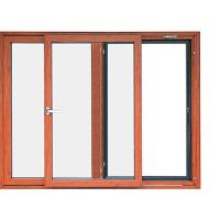 China Latest Design Aluminum Sliding Windows with 1.1W/ (㎡·K）Thermal Insulation Performance for House and Office for sale