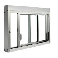 China Latest Design Aluminum Sliding Windows with 1.1W/ (㎡·K）Thermal Insulation Performance for House and Office for sale