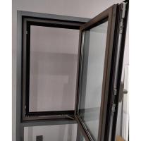 China French Casement Glass Windows With 304 Stainless Steel Mesh And SKATE Original Hardware for sale