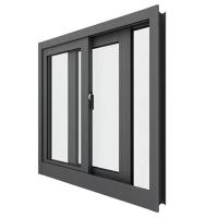 China High Durability Aluminum Sliding Windows For Skate Project Open Style Original Design for sale