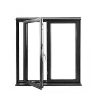 China SKATE Series Alloy Aluminum Windproof Casement Windows For Home And Commercial Use for sale