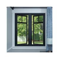 China Horizontal Opening Aluminum Casement Windows Sound and Water Proof for sale