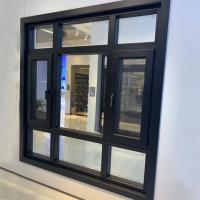 China Horizontal Opening Aluminum Casement Windows Sound and Water Proof for sale