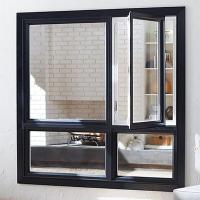 China Horizontal Opening Aluminum Casement Windows Sound and Water Proof for sale