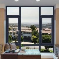 China Horizontal Opening Aluminum Casement Windows Sound and Water Proof for sale