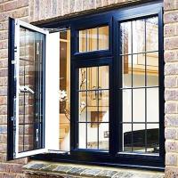 China Horizontal Opening Aluminum Casement Windows Sound and Water Proof for sale