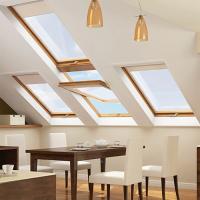 China Customized Flat Roof Aluminum Skylight Insulating Glass for Horizontal Opening Pattern for sale