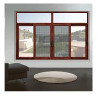 China Double Glazed Soundproof Aluminum Alloy Sliding Windows Level 8 Air Tightness for sale