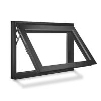 China Thermal Break Double Glazing Top Hung Aluminum Windows With 304 Stainless Steel Mesh for sale