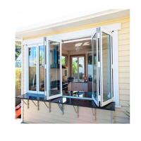 China Windproof Aluminum Double Glass Bifold Windows for Kitchen for sale