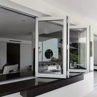China French Style Aluminum Bifold Windows Modern With Heat Insulation Coefficient ≤2.1 for sale