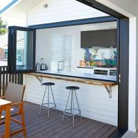 China French Style Aluminum Bifold Windows Modern With Heat Insulation Coefficient ≤2.1 for sale