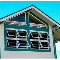 China SKATE Customized Colors Powder Coating Aluminum Awning Window with Superior Water Tightness for sale