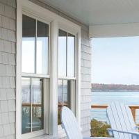 China Low E Double Glazed SKATE Double Hung Windows Heat Insulation And Australian Standard for sale