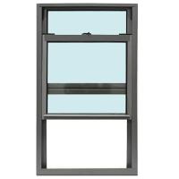 China Low E Double Glazed SKATE Double Hung Windows Heat Insulation And Australian Standard for sale