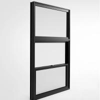 China Low E Double Glazed SKATE Double Hung Windows Heat Insulation And Australian Standard for sale