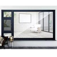 China Water Tightness Level 6 SKATE Aluminum Casement Windows With Triple Glazed And Screen for sale