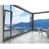 China Water Tightness Level 6 SKATE Aluminum Casement Windows With Triple Glazed And Screen for sale